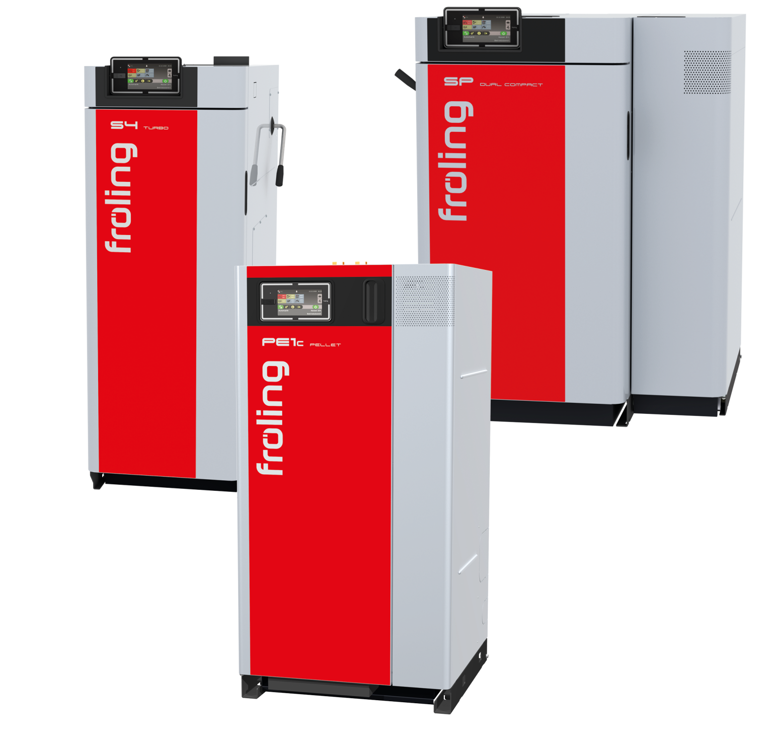 Fröling SP Dual compact: Kombiheizung für Pellet & Holz