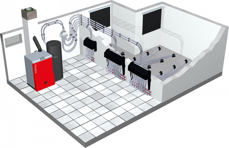 RS4 / RS8 pellet suction system - Fröling