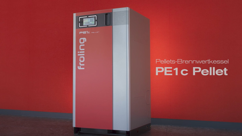 Neues Produktvideo PE1c Pellet - Fröling